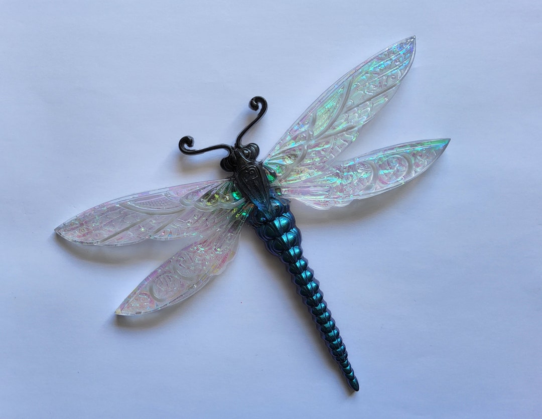 Dragonfly Resin Wall Art - Etsy