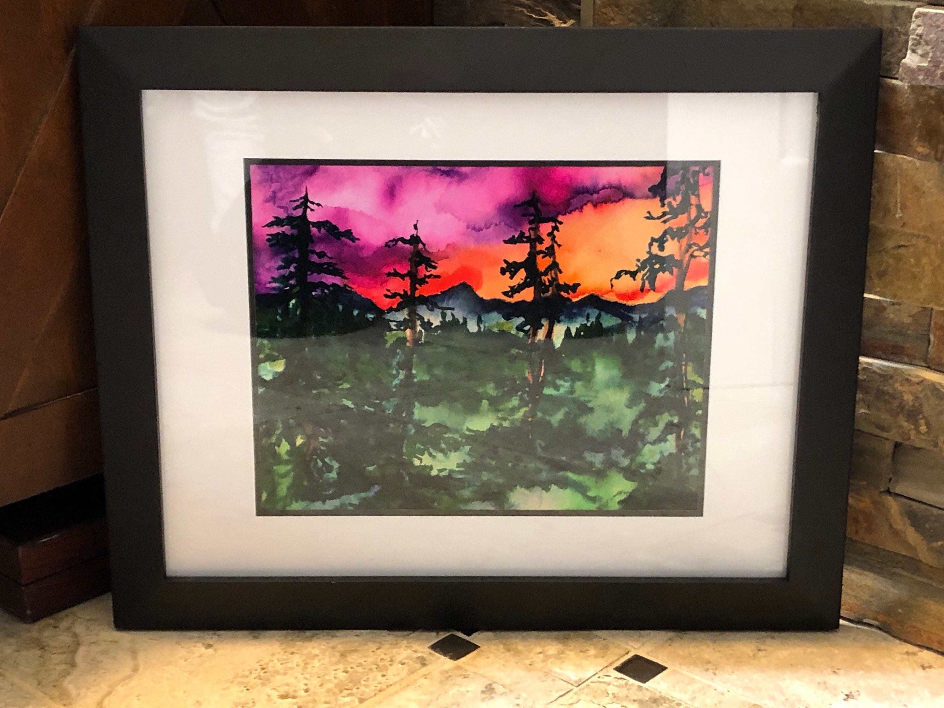PNW Sunset | Etsy