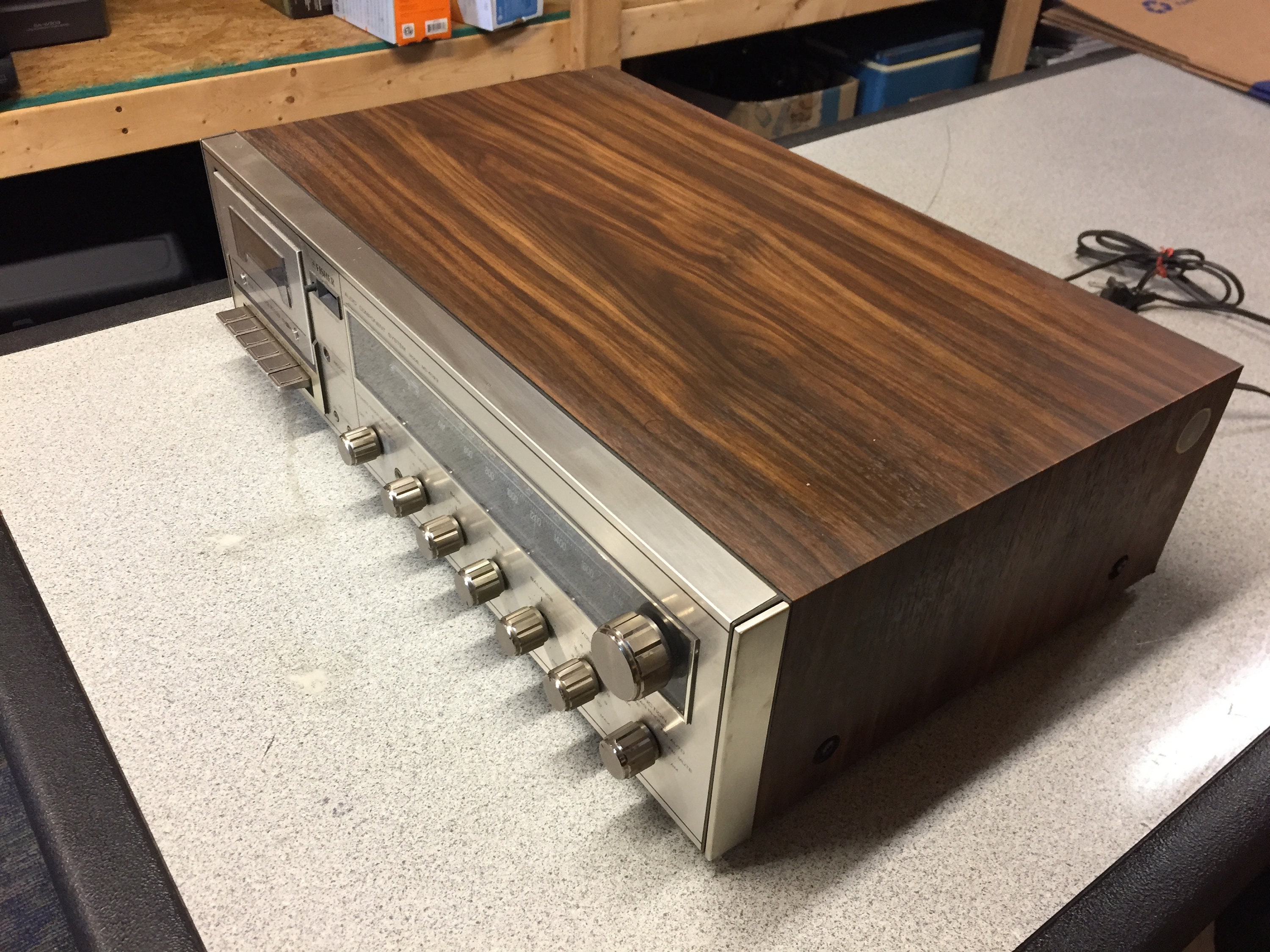 Fisher Audio Component System Model No. MC-4023. Tested & Works...tape ...