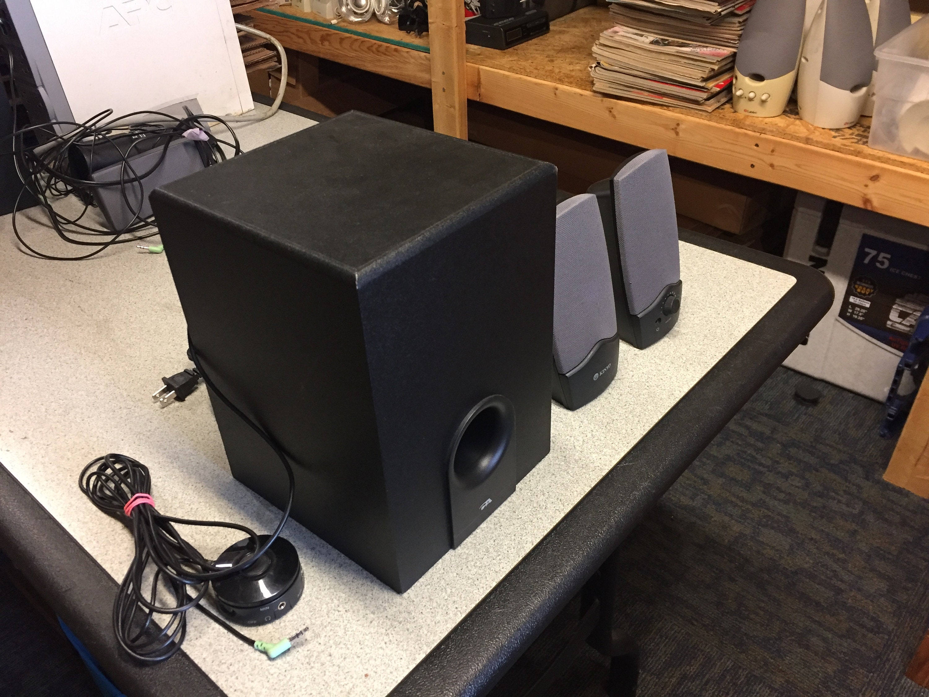 Kinyo Multi-media Computer Speaker System Model No. CA-3602 - Etsy