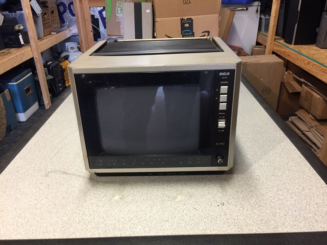 RCA Portable Color Television Model XL-100. does Not Have - Etsy