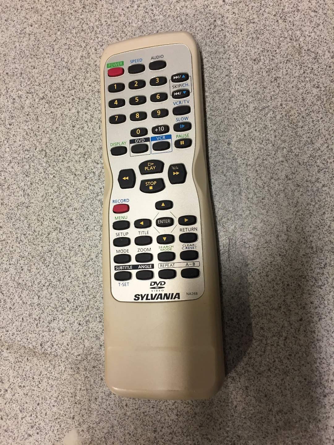 Sylvania Dvd/vcr Remote Control Model No. NA268 - Etsy