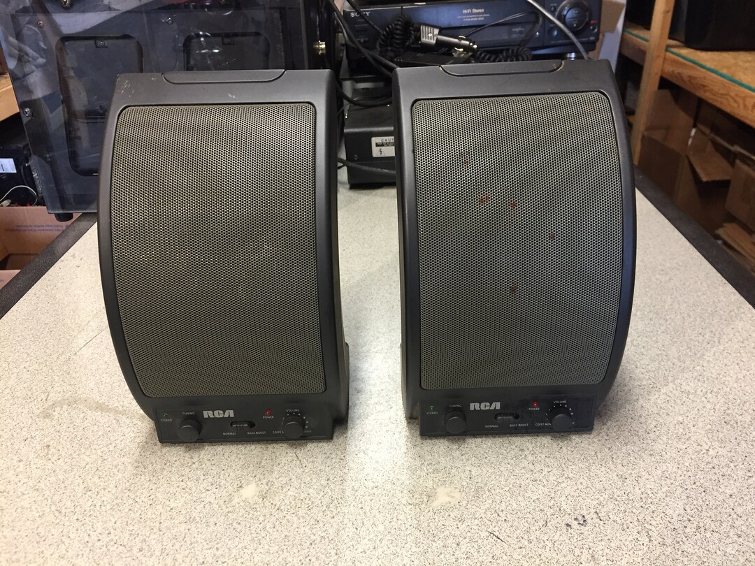 Set of RCA Wireless Speakers Model No. WSP150 - Etsy