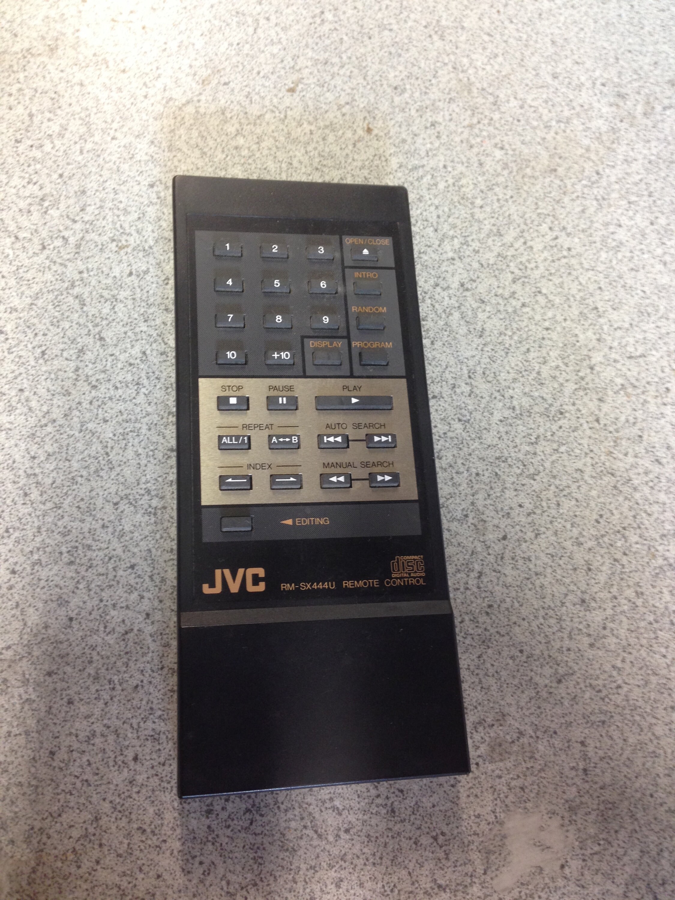JVC CD Remote Control Model rm-sx444u | Etsy