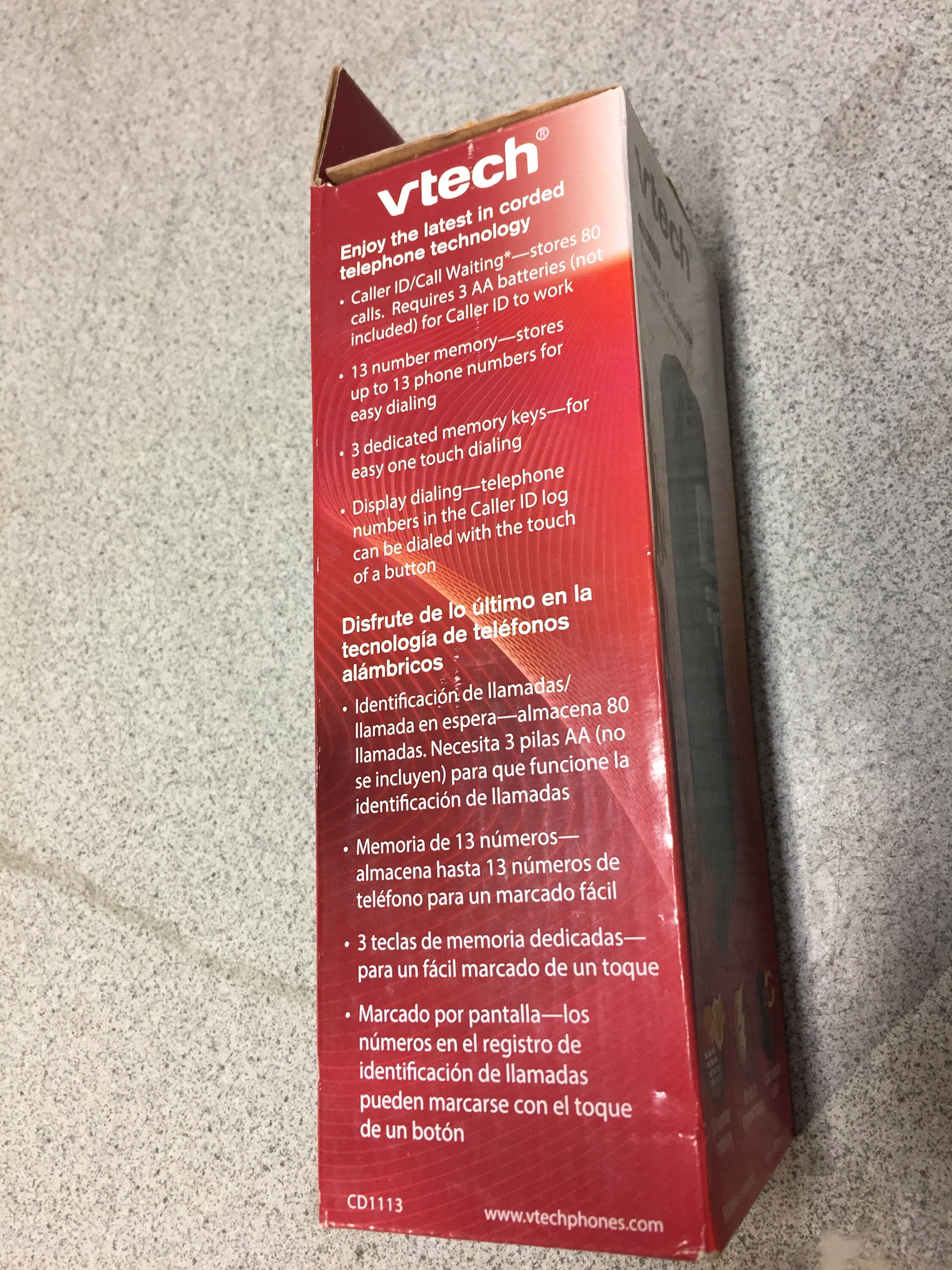 Vtech Trimstyle Telephone Model CD1113. New Old Stock. - Etsy