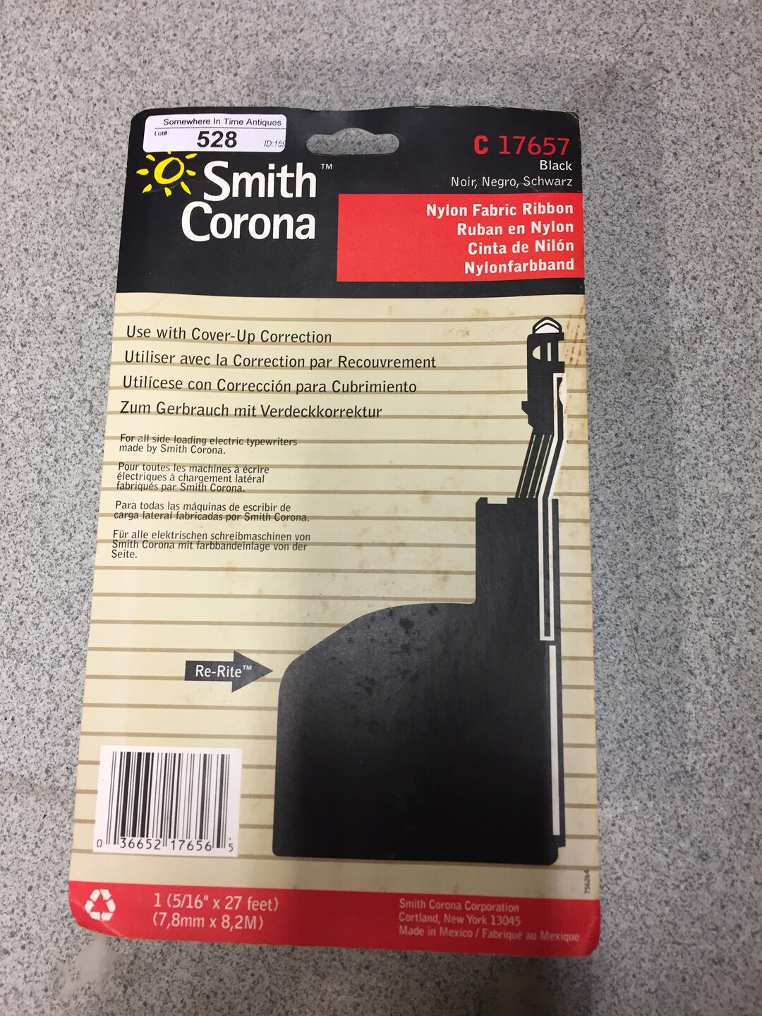 Smith Corona Nylon Fabric Typewriter Ribbon C17657 - Etsy