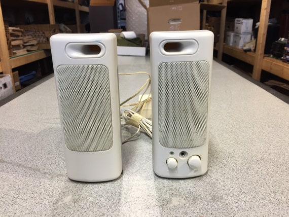 Vintage Computer Speakers - Etsy