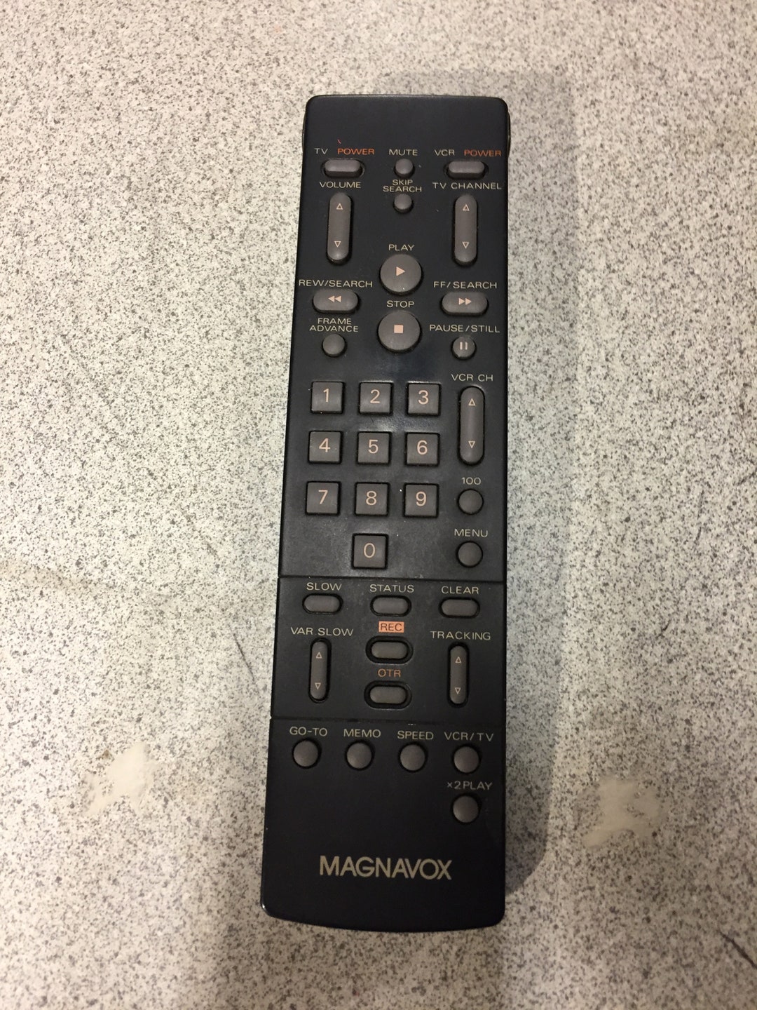 Magnavox Tv / Vcr Remote Control 304M - Etsy