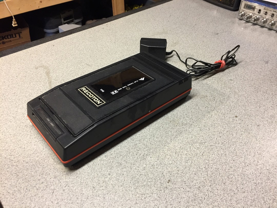 Recoton VHS Tape Rewinder. Tested & Works - Etsy