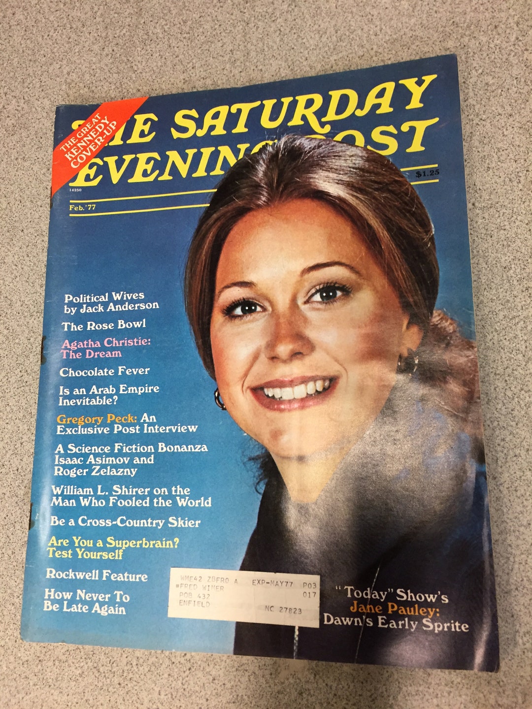 The Saturday Evening Post Feb. '77 - Etsy