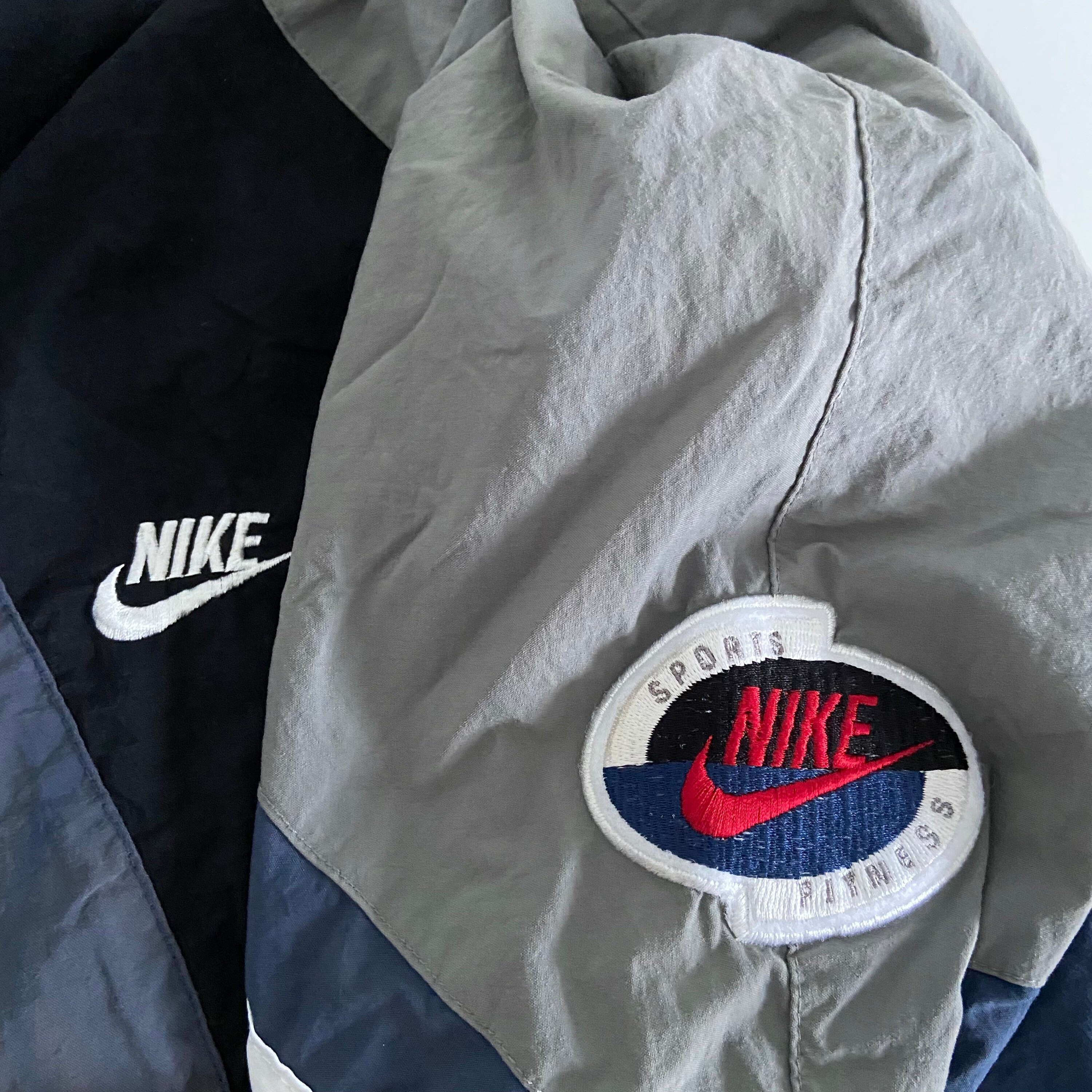 Vintage Nike Patch Logo Zipper Sweater - Etsy