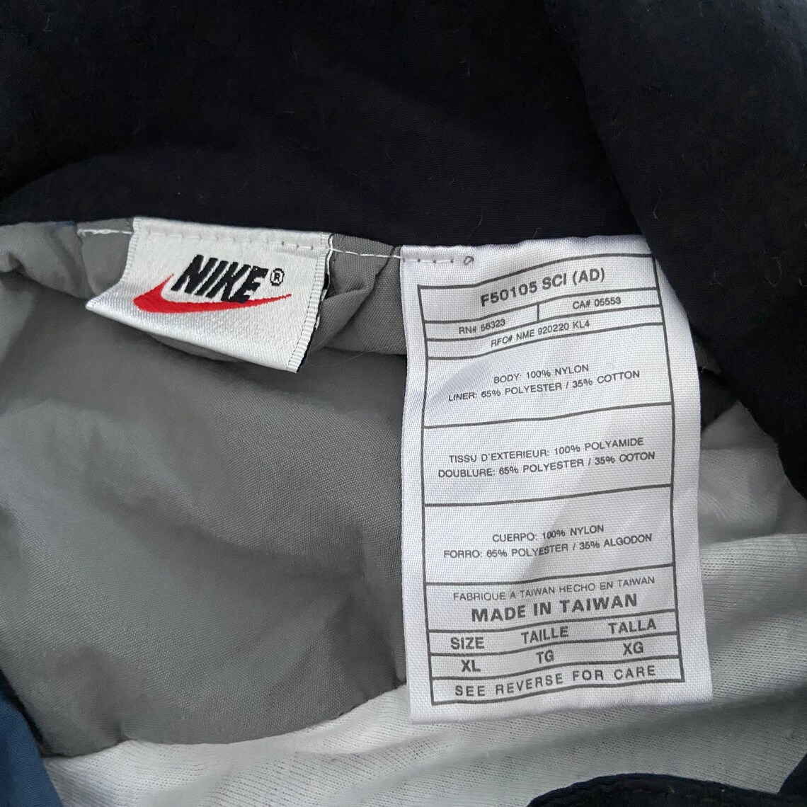 Vintage Nike Patch Logo Zipper Sweater - Etsy
