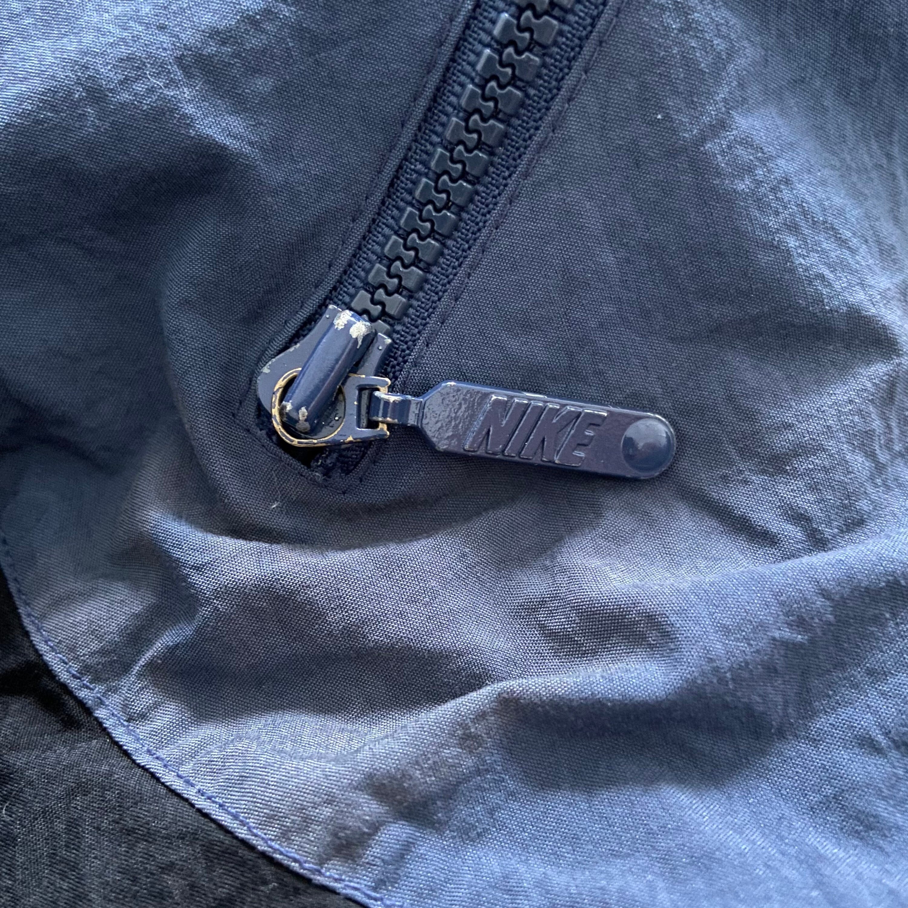 Vintage Nike Patch Logo Zipper Sweater - Etsy