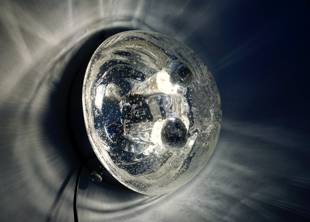 Wall Lamp 70s 60s Ceiling Lamp Vintage West Germany Space Mid Century ...