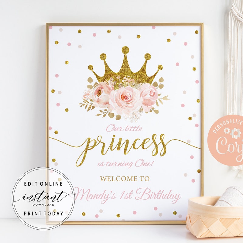 Princess Sign - Etsy
