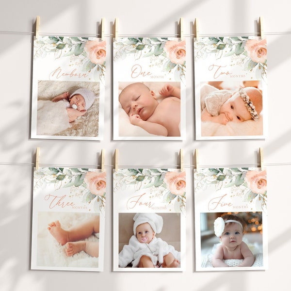 12 Month Banner - Etsy