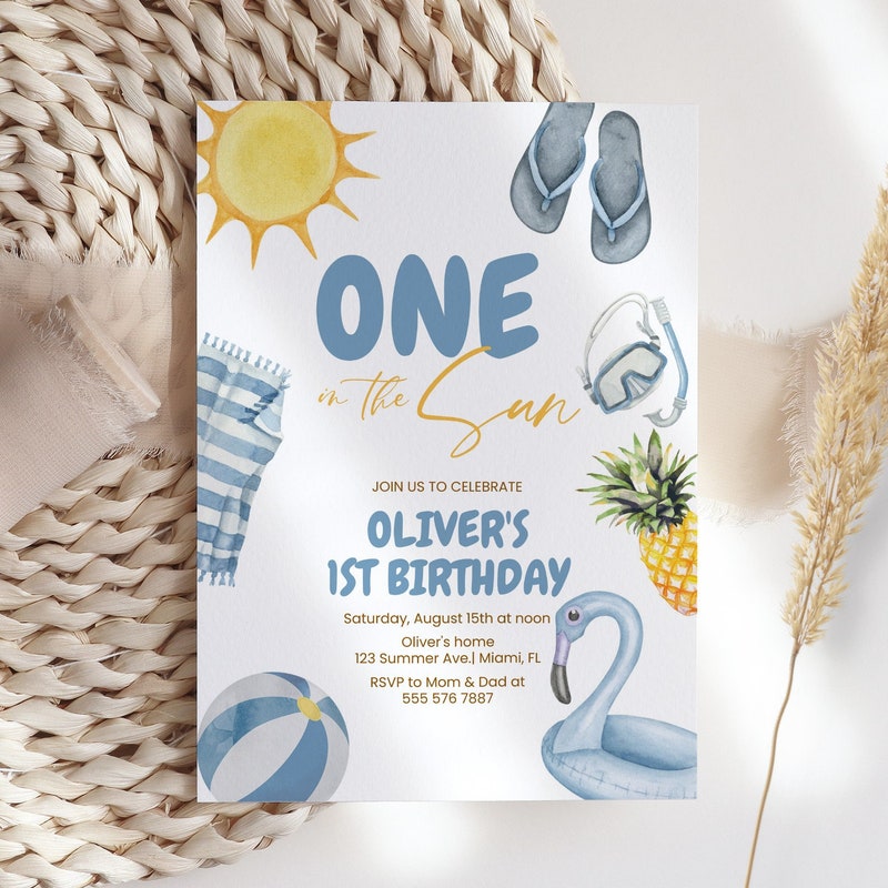 Beach 1st Birthday - Etsy