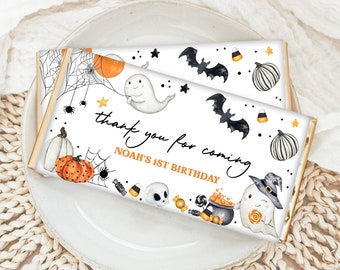 Halloween Candy Bar Wrapper/halloween Printable/halloween Party Favors ...