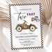 Editable TWO Fast Birthday Invitation Boys 2nd Birthday Invite - Etsy