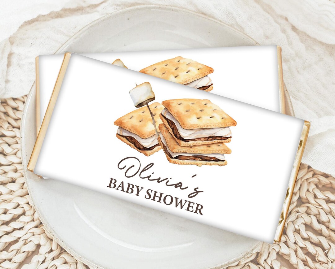 Chocolate Bar Wrapper, Candy Bar | Smore to Love, Smore Fun, Camping ...