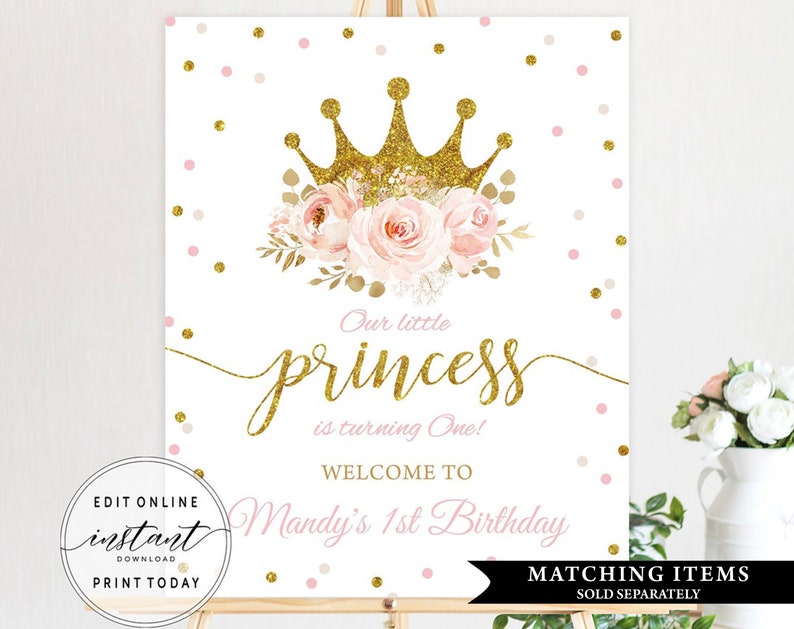 Printable Birth Announcement Poster Editable Birth Stats Sign | Etsy