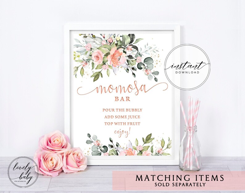 Editable Welcome Sign Template Instant Download Blush Pink | Etsy