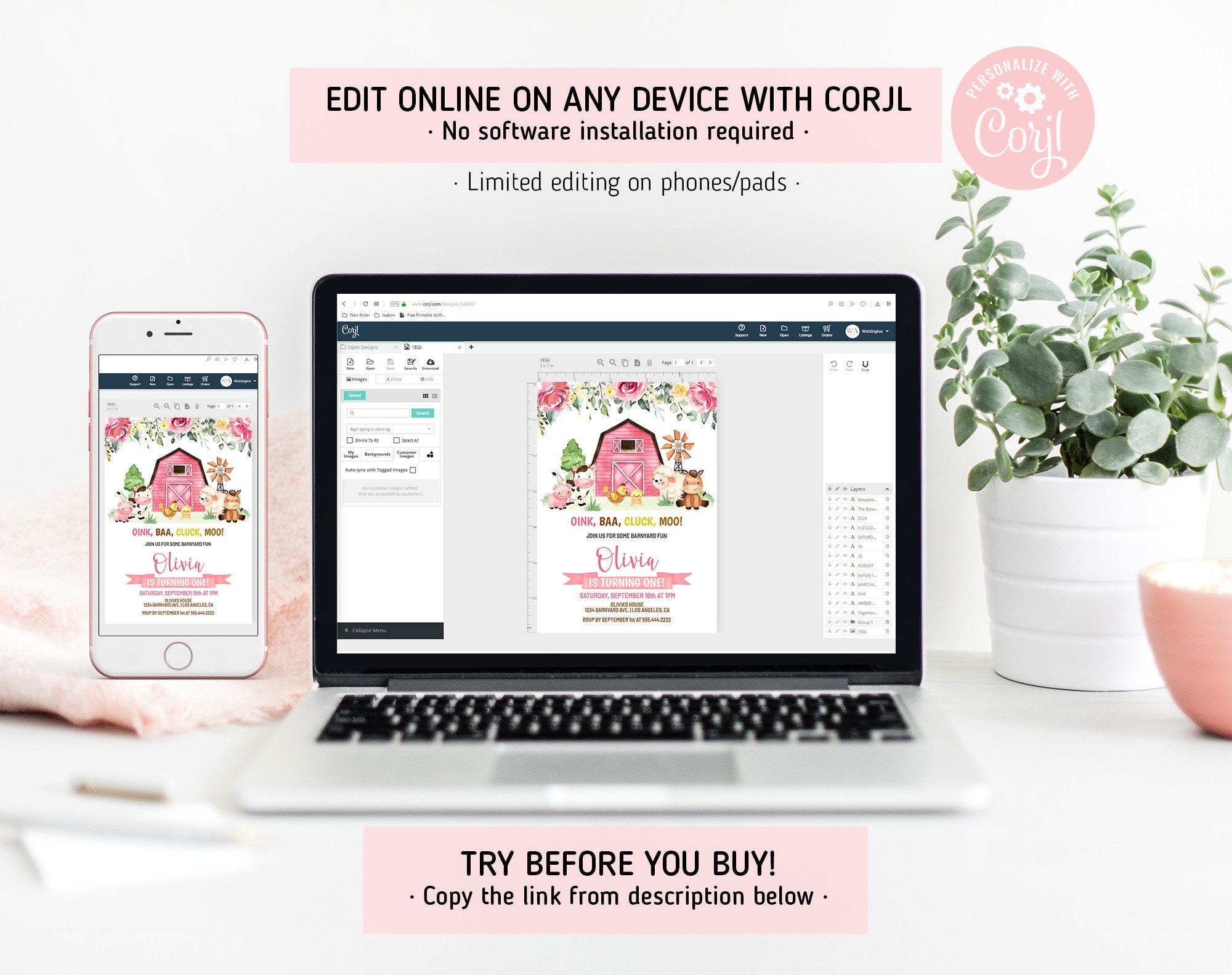 Editable Milestone Sign Template Printable Birthday Board 1st | Etsy