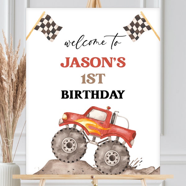 Monster Truck Theme - Etsy