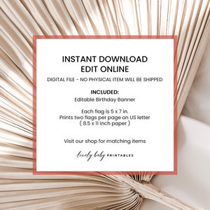 Happy Birthday Banner | Monster Truck, Start Your Engine | Printable ...