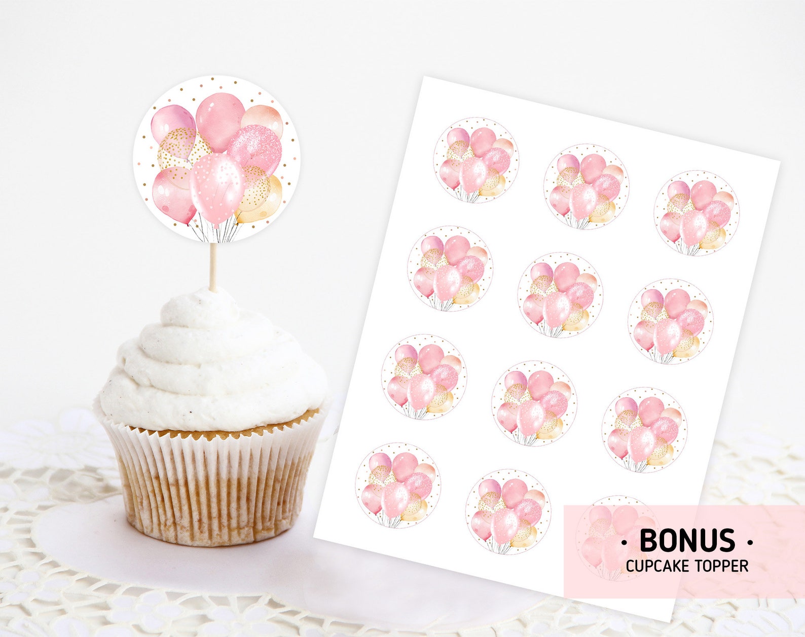 Teddy Bear Cupcake Toppers DIY Printable Baby Shower Cupcake - Etsy Canada