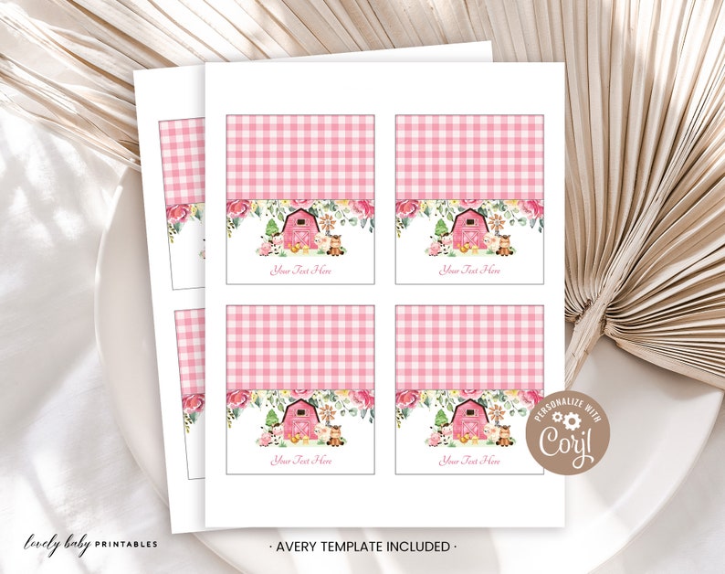 EDITABLE Food Tent Cards Template Printable Food Labels - Etsy