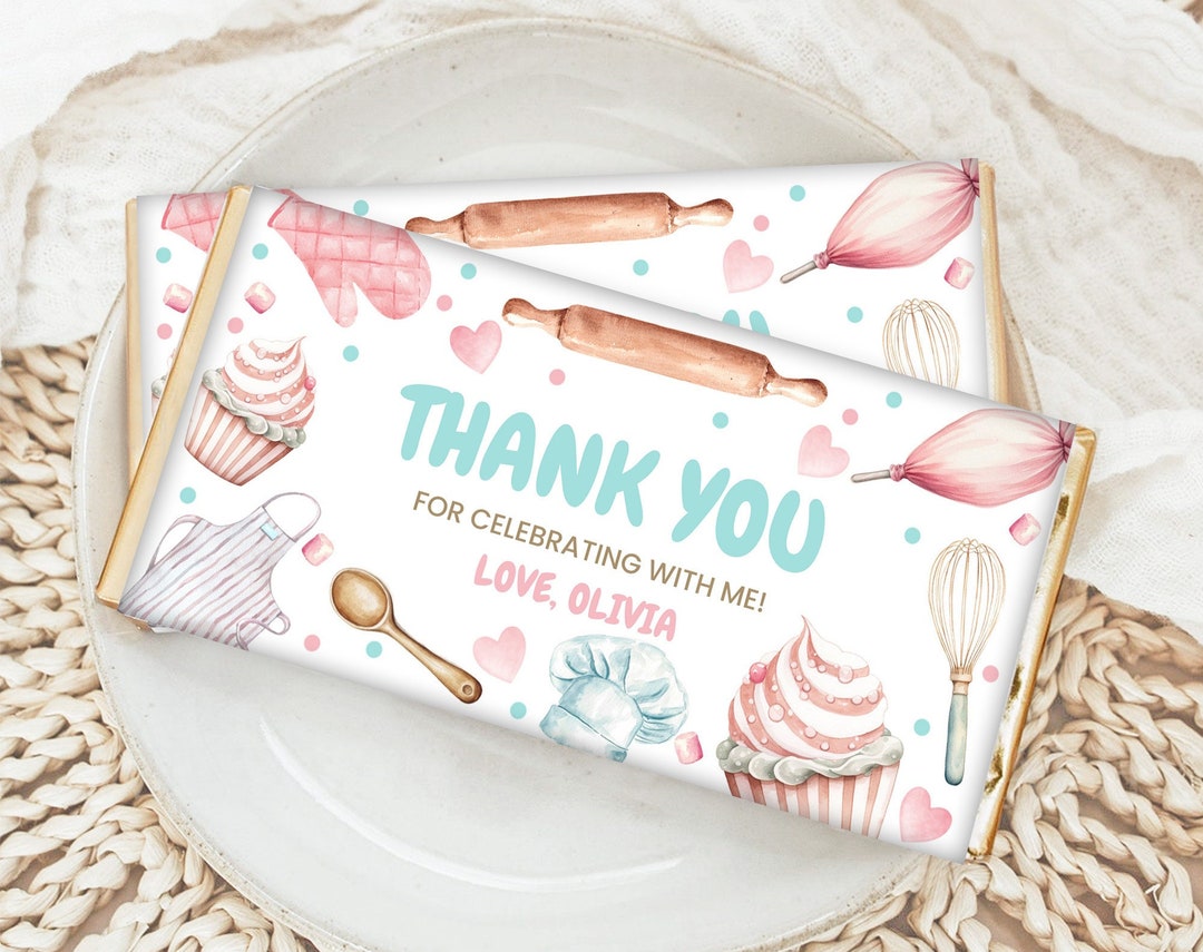 Chocolate Bar Wrapper, Candy Bar | Cupcake Decorating Party, Cookie ...