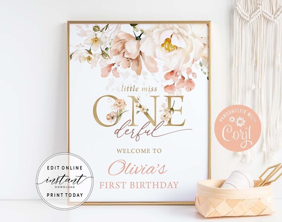 Printable Welcome Sign Template Editable Welcome Sign Birthday - Etsy