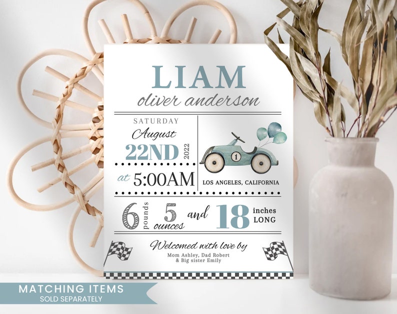 Baby Boy Milestone Sign Printable First Birthday Milestone - Etsy