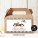 Editable Race Car Gable Box Label, Printable 1st Birthday Gift Box ...