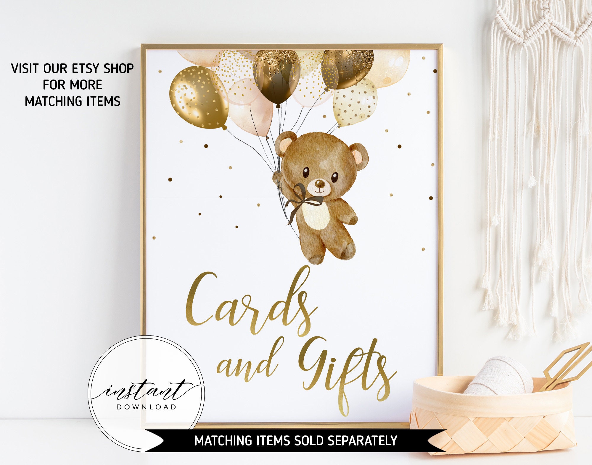 Teddy Bear Baby Shower Games Set Printable Baby Shower Games - Etsy