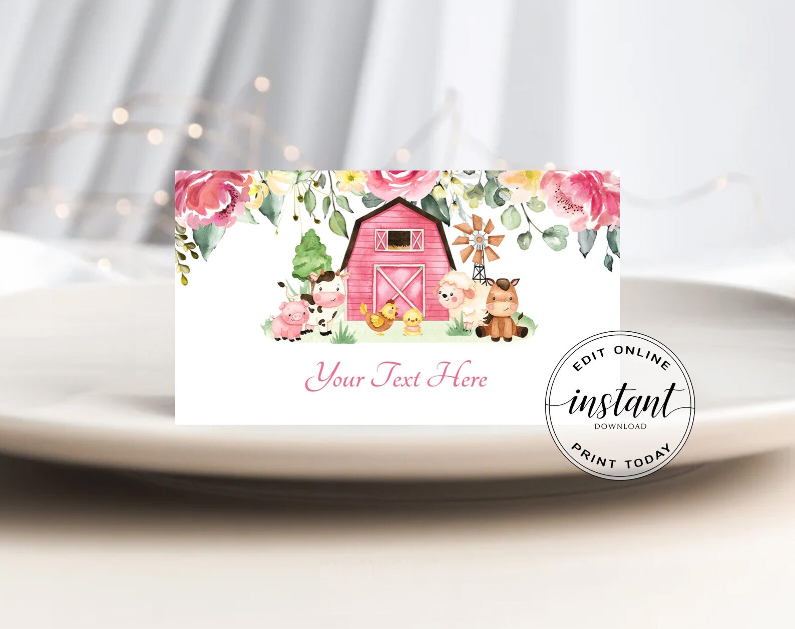 EDITABLE Food Tent Cards Template Printable Food Labels - Etsy