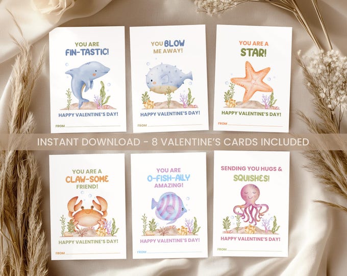 Octonauts Instant Download Printable Valentines Day Cards, Treat Bag ...