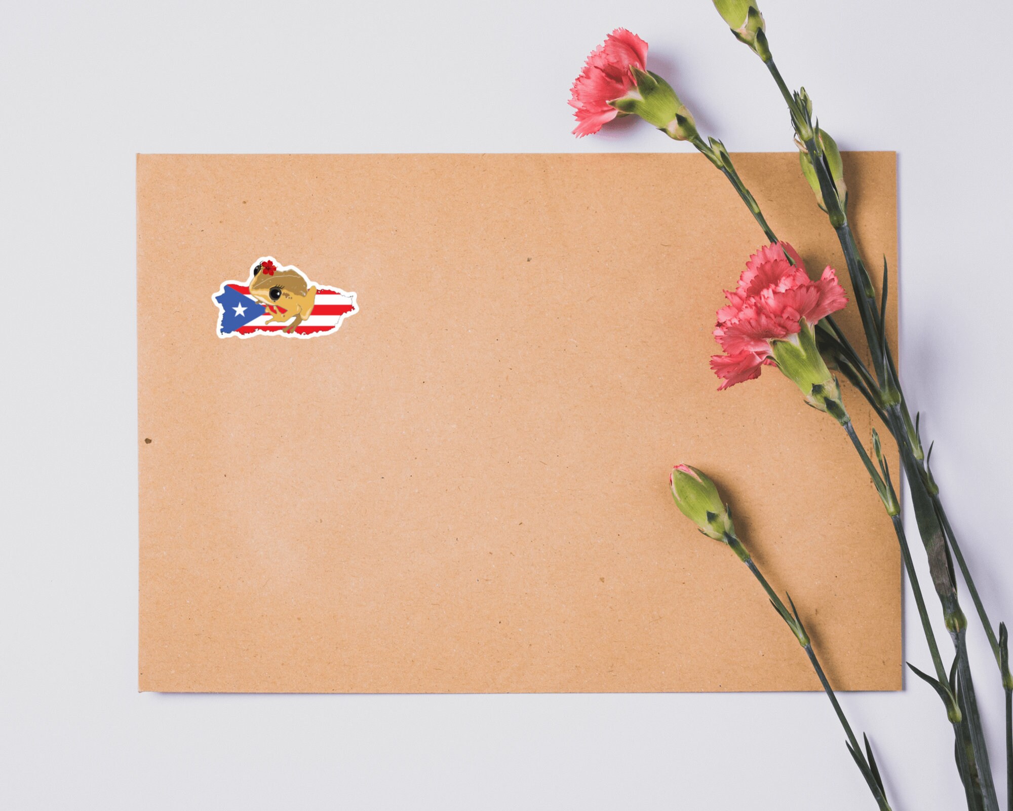 Puerto Rico Sticker, Puerto Rican Flag, Coqui Design. Die Cut Stickers ...