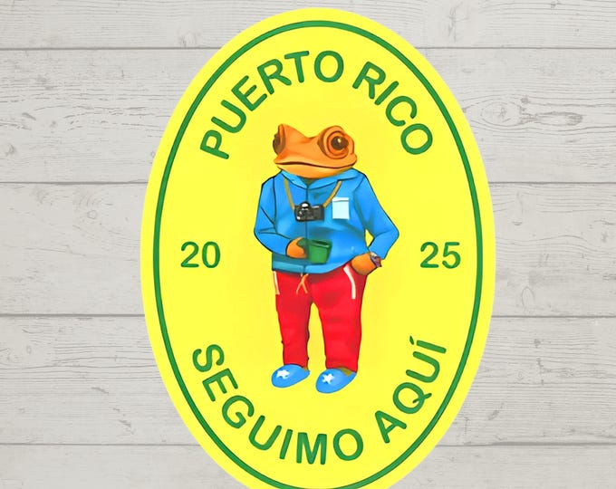 DTMF UV DTF Sticker, Seguimo Aquí Concho Decal, Coqui Stickers ...