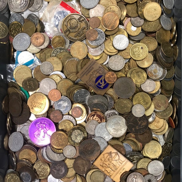 Old Vintage Tokens - Etsy