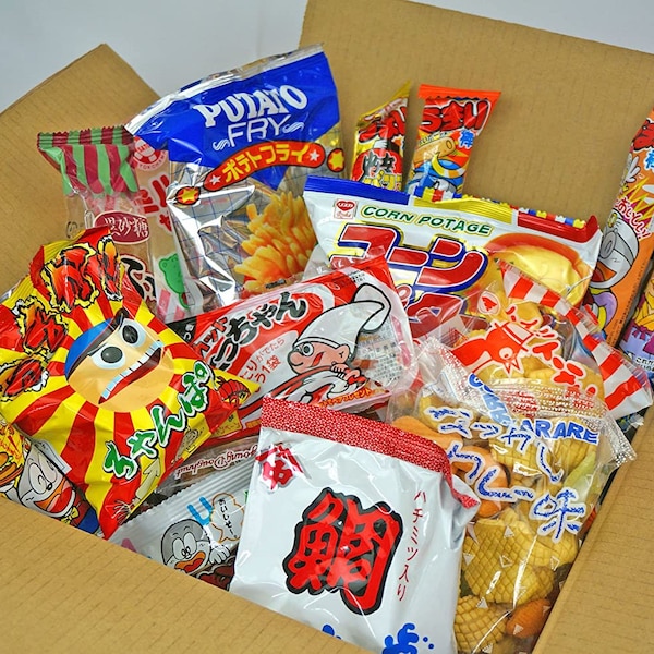 Japanese Snack Box - Etsy