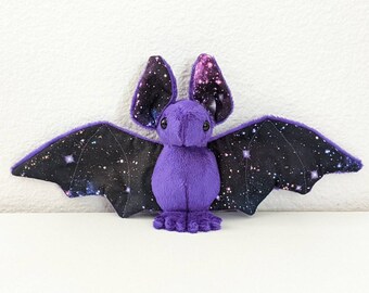 Purple Bat Plush | Etsy