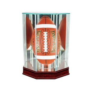 Upright Football Glass Display Case - Etsy