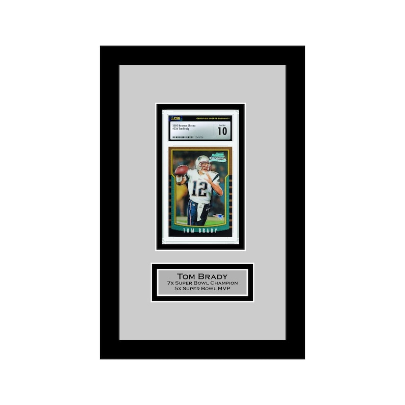 Personalized Graded Trading Card Frame - Etsy