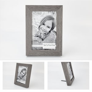 Table Top Picture Frames With Beautiful Wood Moulding and Glass ...