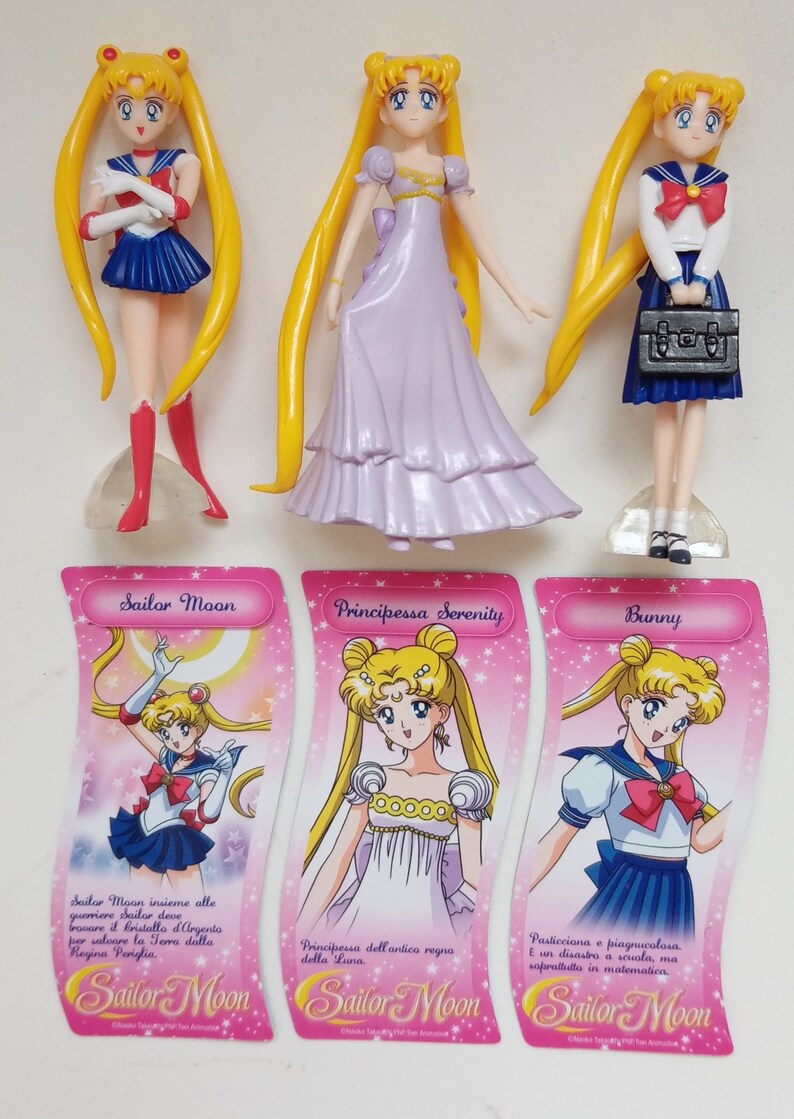 Pretty Guardian Sailor Moon Action Figures Gashapon 13 - Etsy