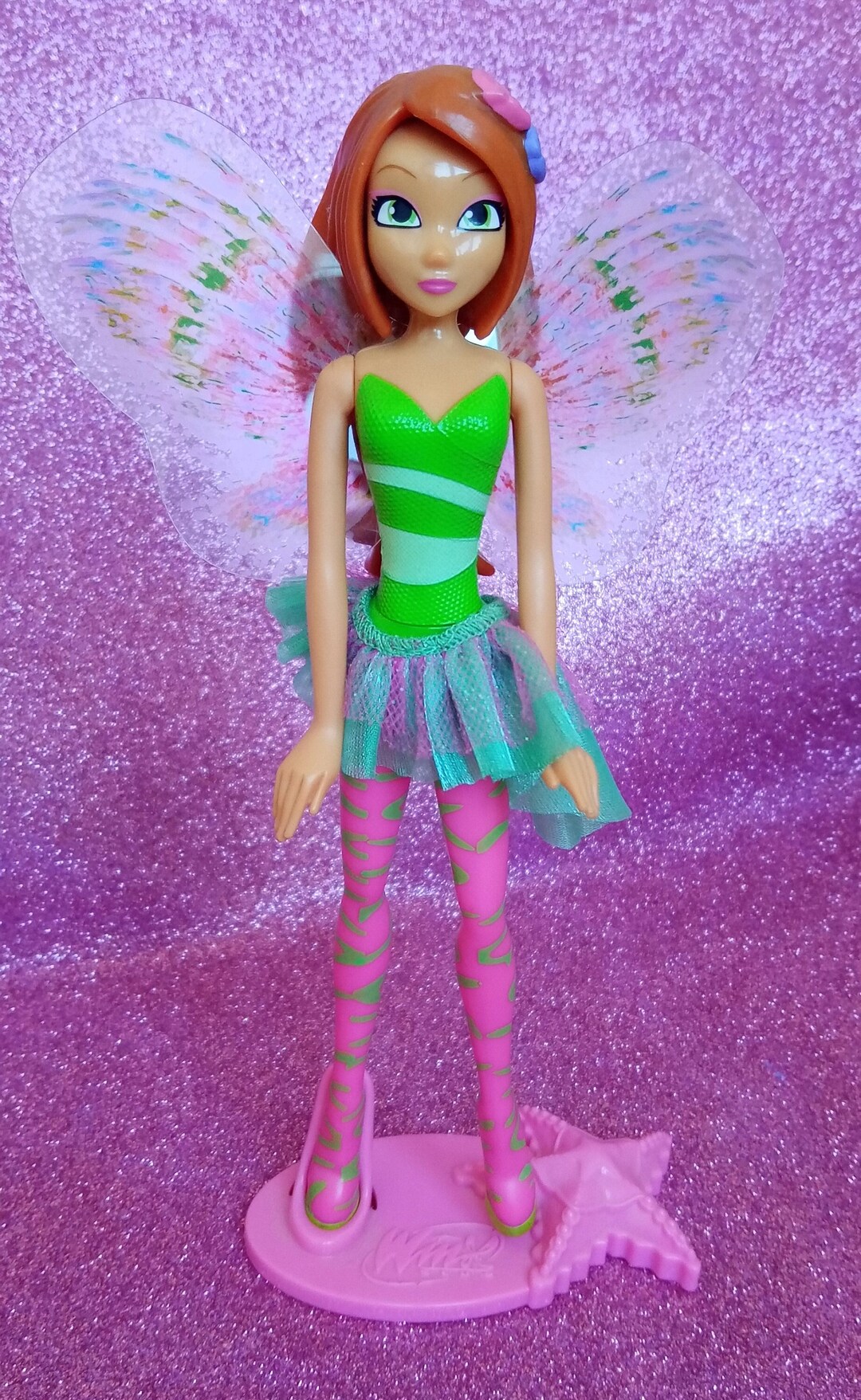 Winx Club Sirenix Flora Vintage Action Figure, Winx Vintage Action ...