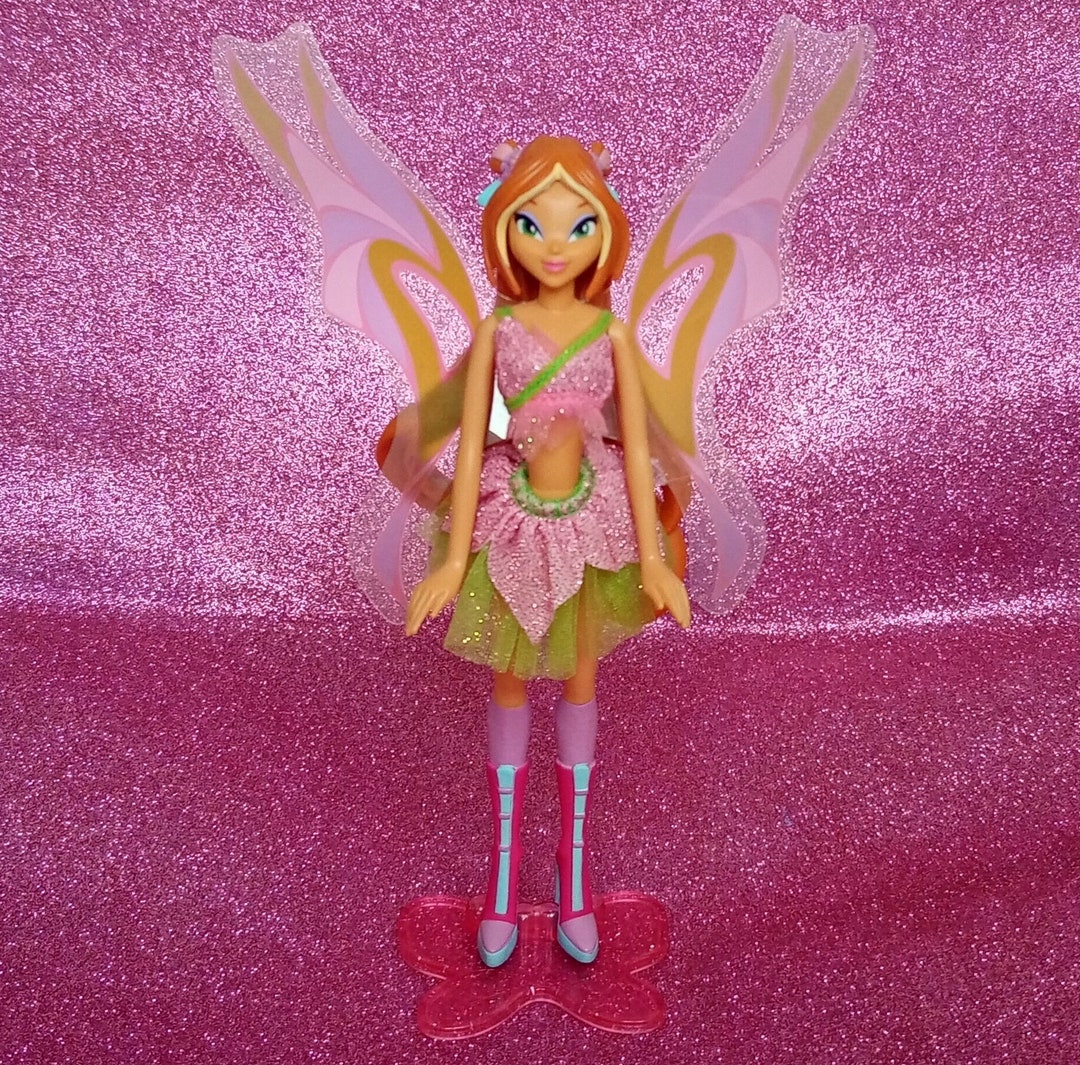 Winx Club Flora Vintage Action Figure, Winx Vintage Action Figure ...
