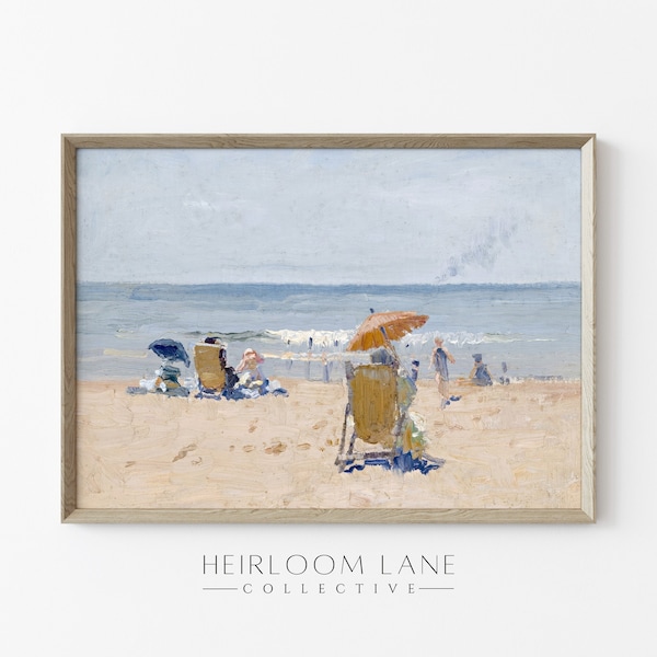 Vintage Beach Art - Etsy